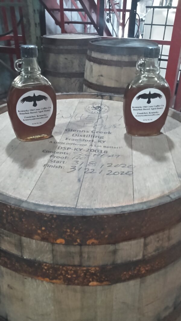 Bourbon Barrel Aged Honey – Kentucky Old Crow Coffee